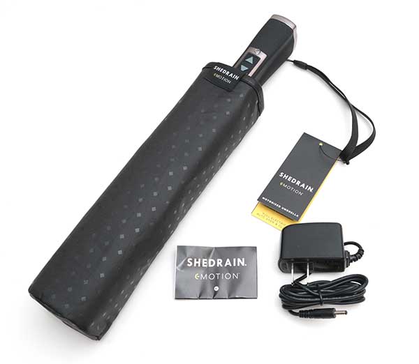 ShedRain e-Motion motorized compact umbrella review - The Gadgeteer