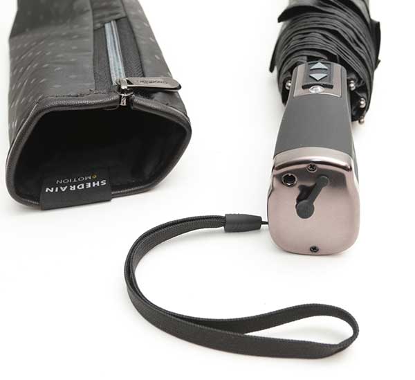 ShedRain e-Motion motorized compact umbrella review - The Gadgeteer