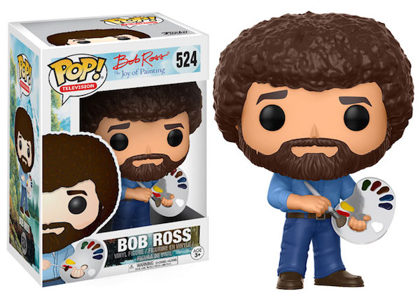 This is the Bob Ross desk ornament that has been missing from your life ...