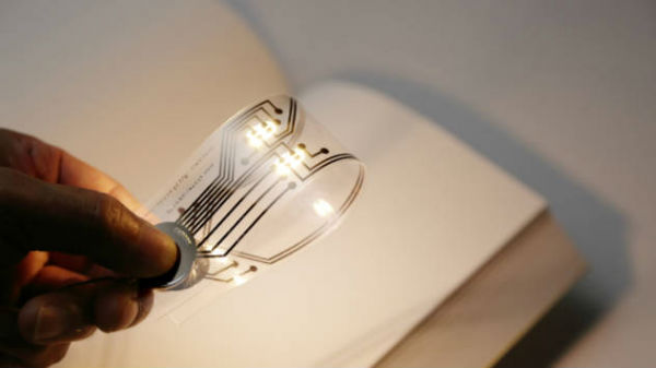 Here's a paper thin book mark that turns into a light - The Gadgeteer