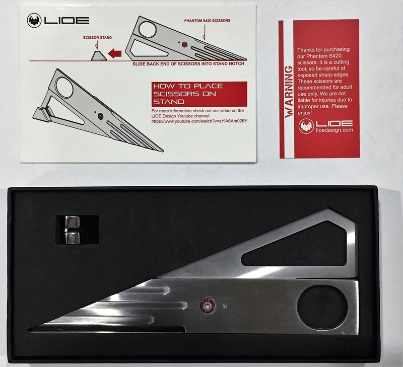 Lioe Phantom S420 scissors review - The Gadgeteer