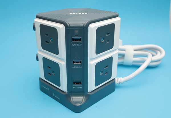 BESTEK Power Strip Surge Protector 8-Outlet review - The Gadgeteer