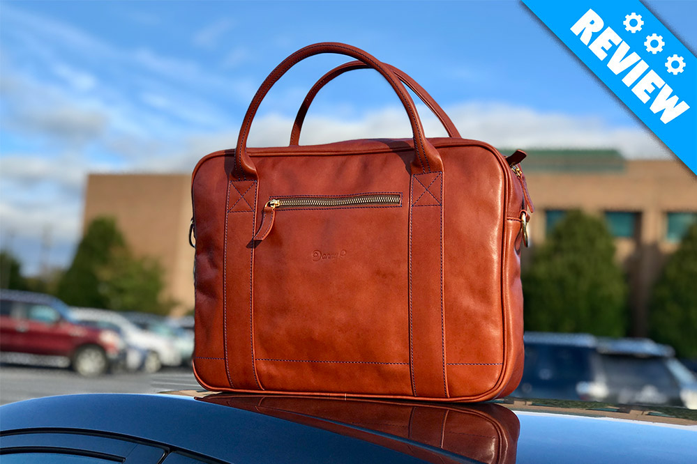 Danny P. Leather Messenger Bag review - The Gadgeteer