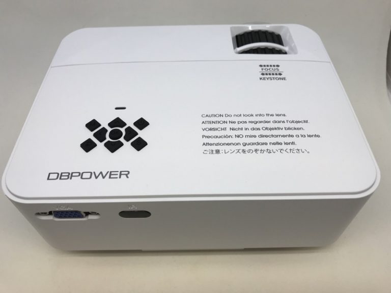 DBPOWER T21 LED projector review - The Gadgeteer
