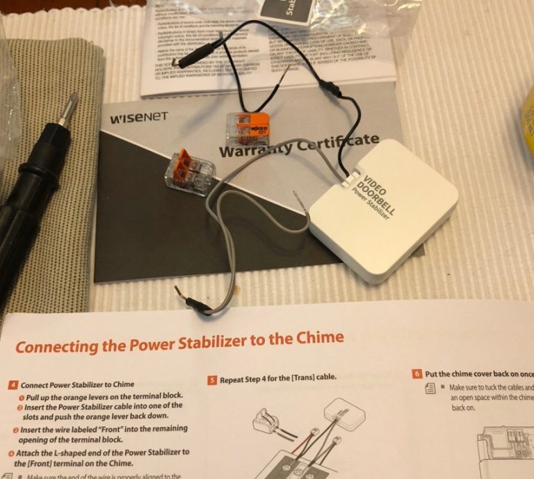 Wisenet SmartCam D1 video doorbell review - The Gadgeteer