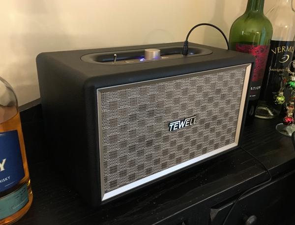 TEWELL RetroRock AC Powered Bluetooth Speaker review - The Gadgeteer