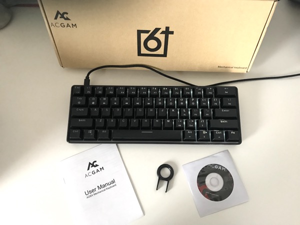 ACGAM AG6X mechanical gaming keyboard review - The Gadgeteer