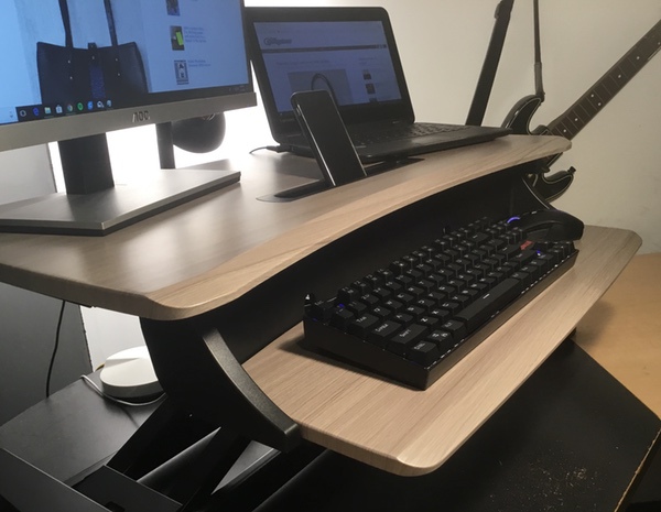 Ergotron WorkFit-Z Mini Sit-Stand Desktop review - The Gadgeteer
