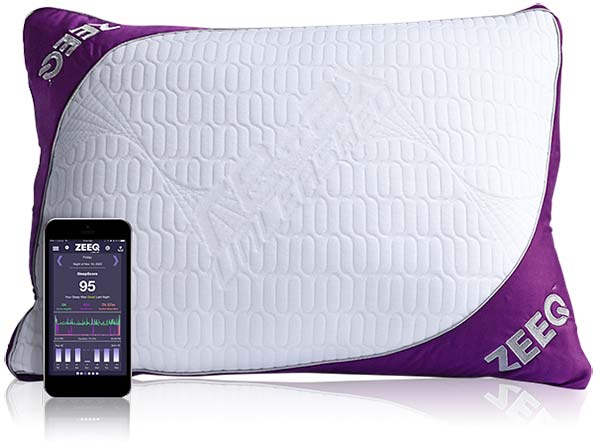 The ZEEQ pillow helps you get more z's and snore less - The Gadgeteer