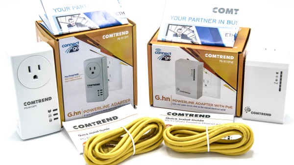 Comtrend PG-9172PoE/PG-9172PT Powerline Adapters with G.hn Technology ...