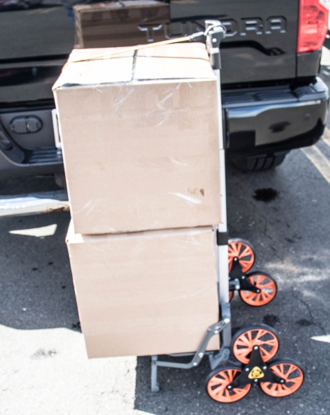 The UpCart Deluxe stair climbing handcart review - The Gadgeteer