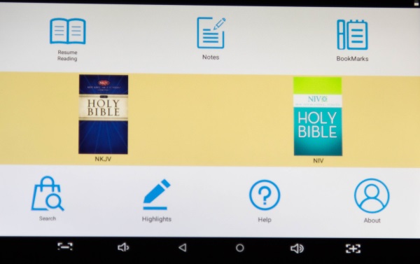 Azpen Android My e-Bible Tablet review - The Gadgeteer
