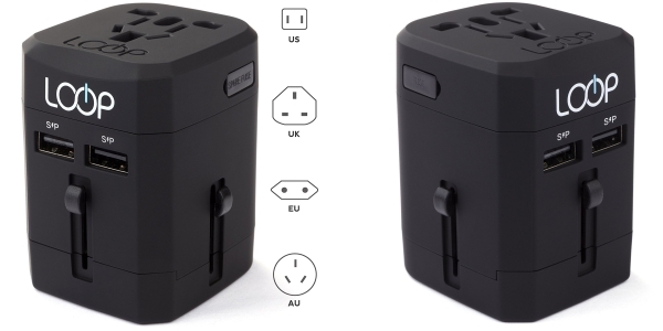 The LOOP Worldwide Adapter Plug will give you power wherever you go ...