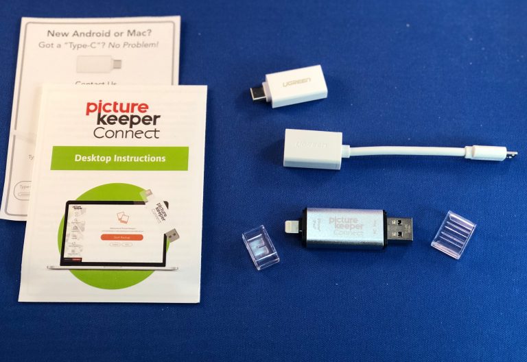 Picture Keeper Connect photo backup software/adapter review - The Gadgeteer