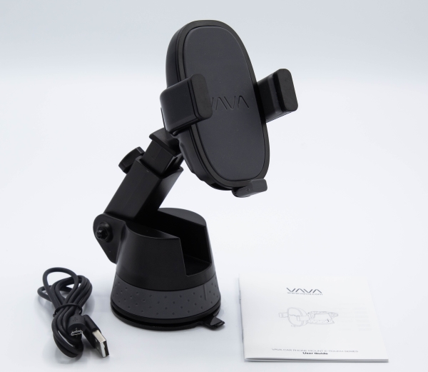 VAVA E-Touch Phone Holder for Car, Electric Auto Lock iPhone Mount ...