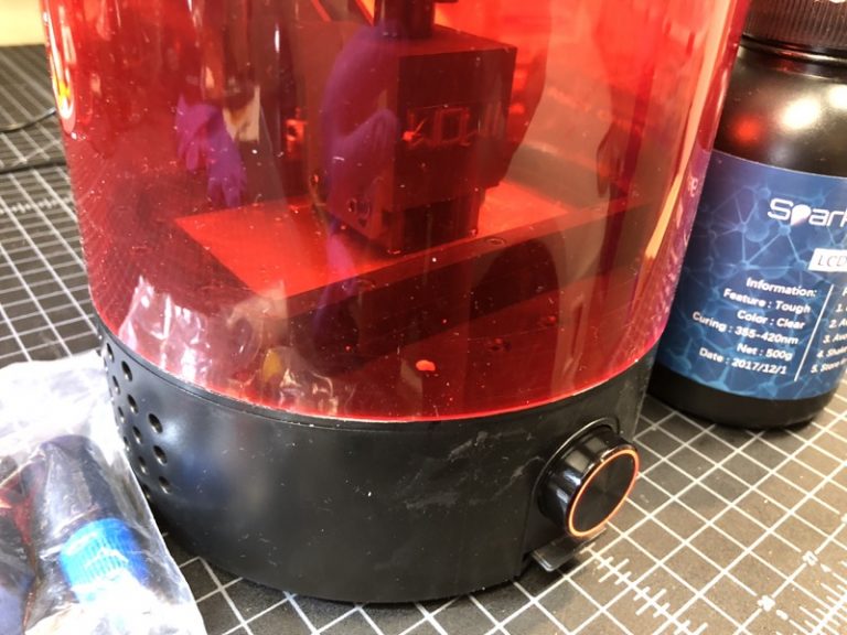 SparkMaker Mini Desktop SLA 3D printer review - The Gadgeteer