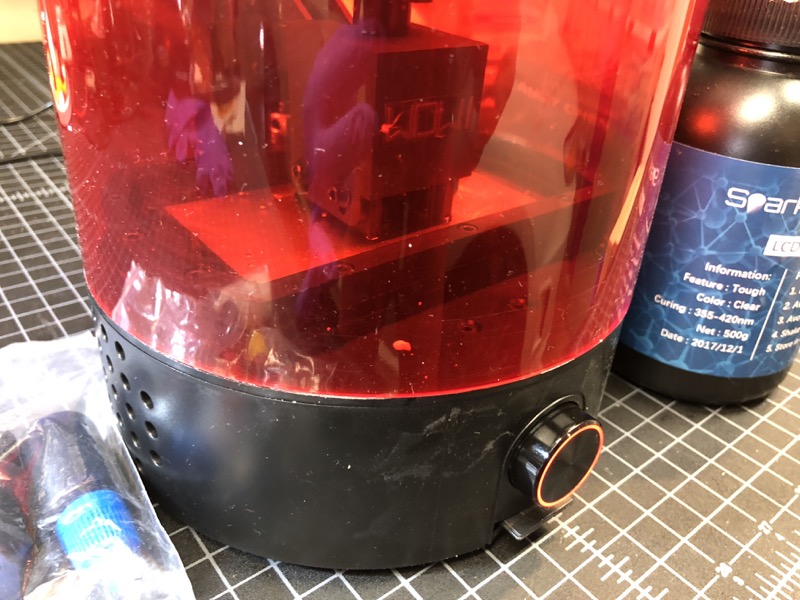 SparkMaker Mini Desktop SLA 3D printer review - The Gadgeteer