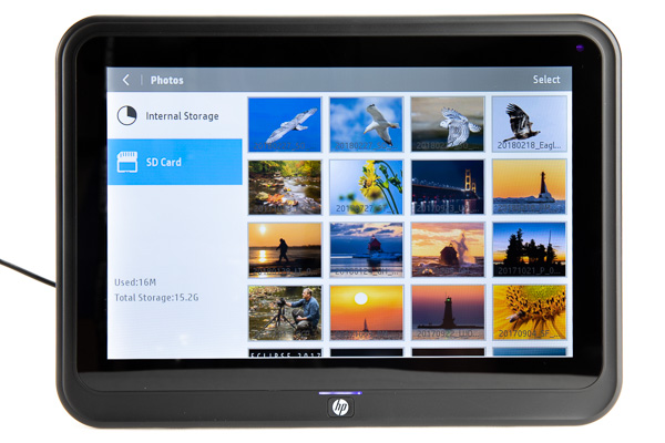 HP df1050tw Wi-Fi Photo Frame review - The Gadgeteer