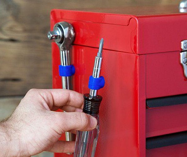 The StickQuik magnetic tool holder keeps your tools organized and ...