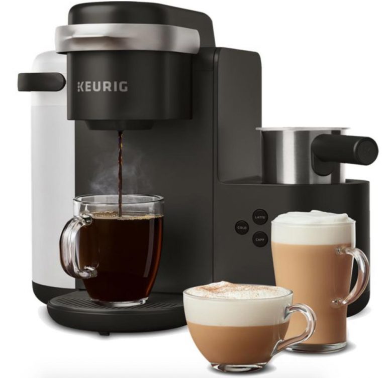 Keurig's new K-Café™ is a single-serve coffee, latte, and cappuccino ...
