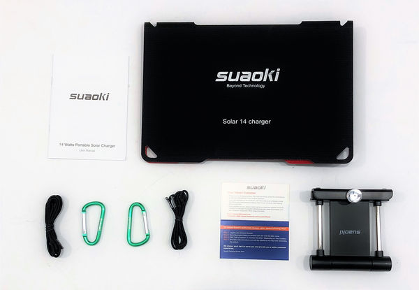 Suaoki 14W portable solar charge panel review - The Gadgeteer