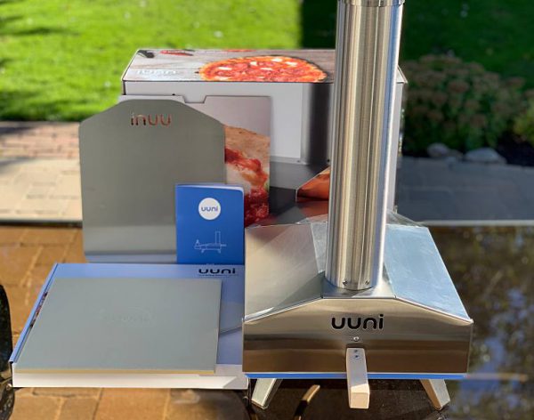 Ooni 3 portable outdoor pizza oven and Gas burner attachment review ...