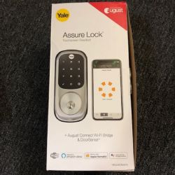 Yale Assure Connected by August Touchscreen Smart Lock YRD226 review ...