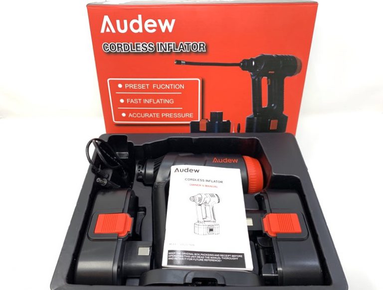 Audew Cordless Air Compressor Review - The Gadgeteer