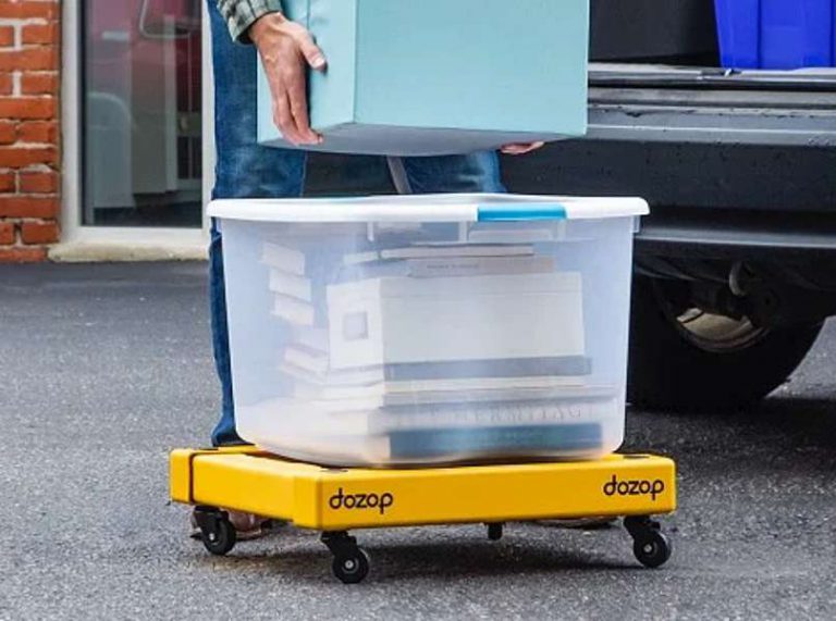 The Dozop Collapsible Dolly is a dolly on demand - The Gadgeteer