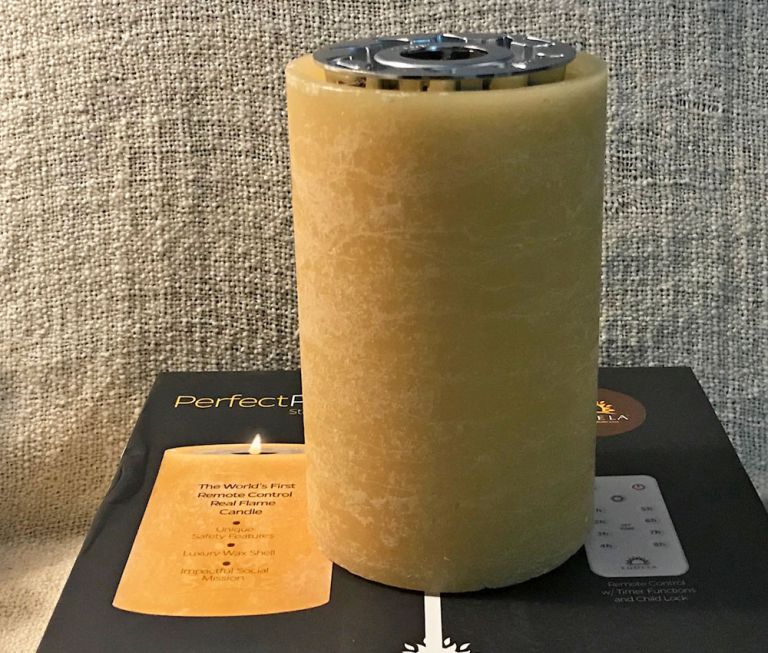 LuDela Candles Perfect Pillar Starter Set remote controlled candle ...