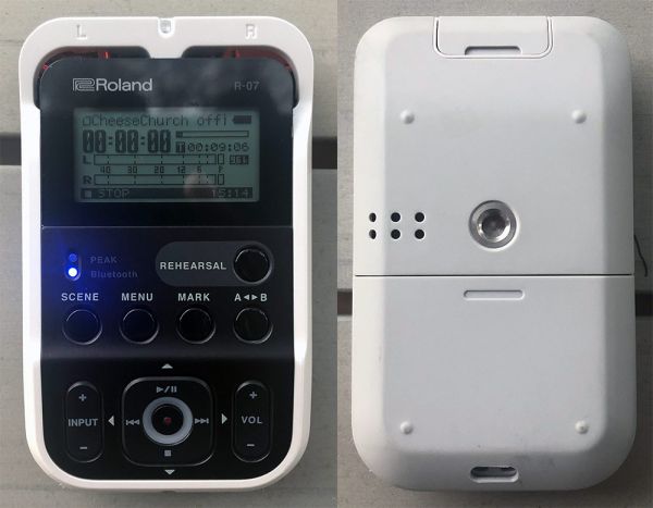 Roland R-07 High Resolution Audio Recorder review - The Gadgeteer