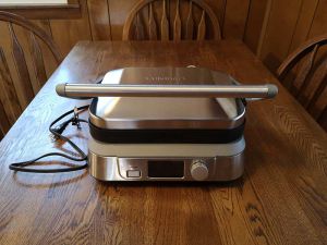 Cuisinart GR-5B Series Griddler FIVE tabletop grill and panini press ...
