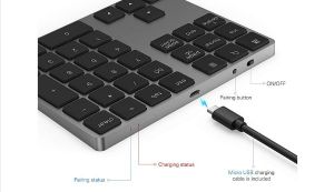 Bluetooth Aluminum Number Keypad review - The Gadgeteer