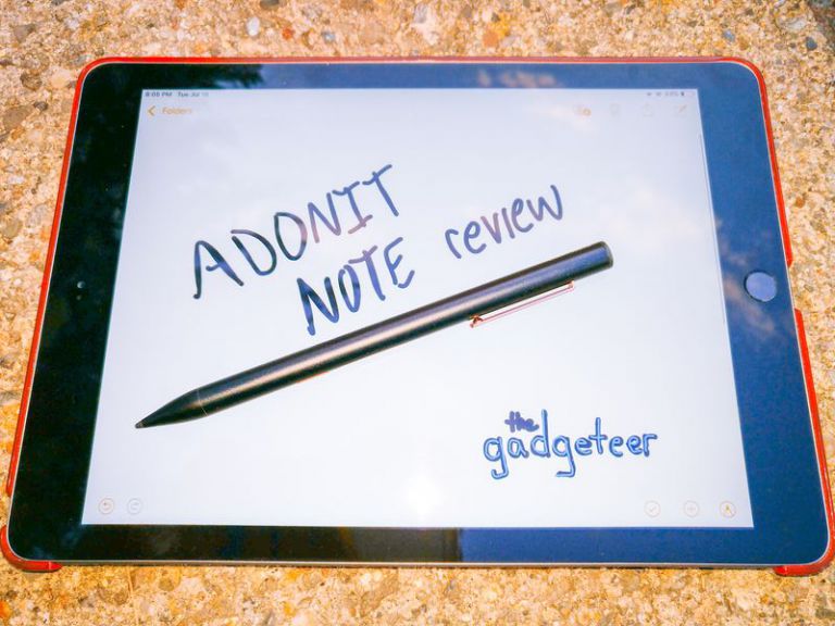 Adonit Note iPad stylus review - The Gadgeteer
