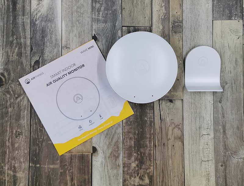 Airthings Wave Mini smart indoor air quality monitor review - The Gadgeteer