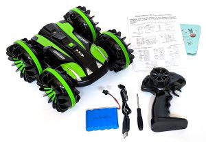 FREE TO FLY Amphibious Radio Control 4WD Car review - The Gadgeteer