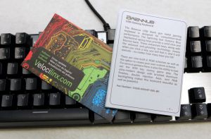 Velocilinx Brennus Gaming Keyboard review - The Gadgeteer