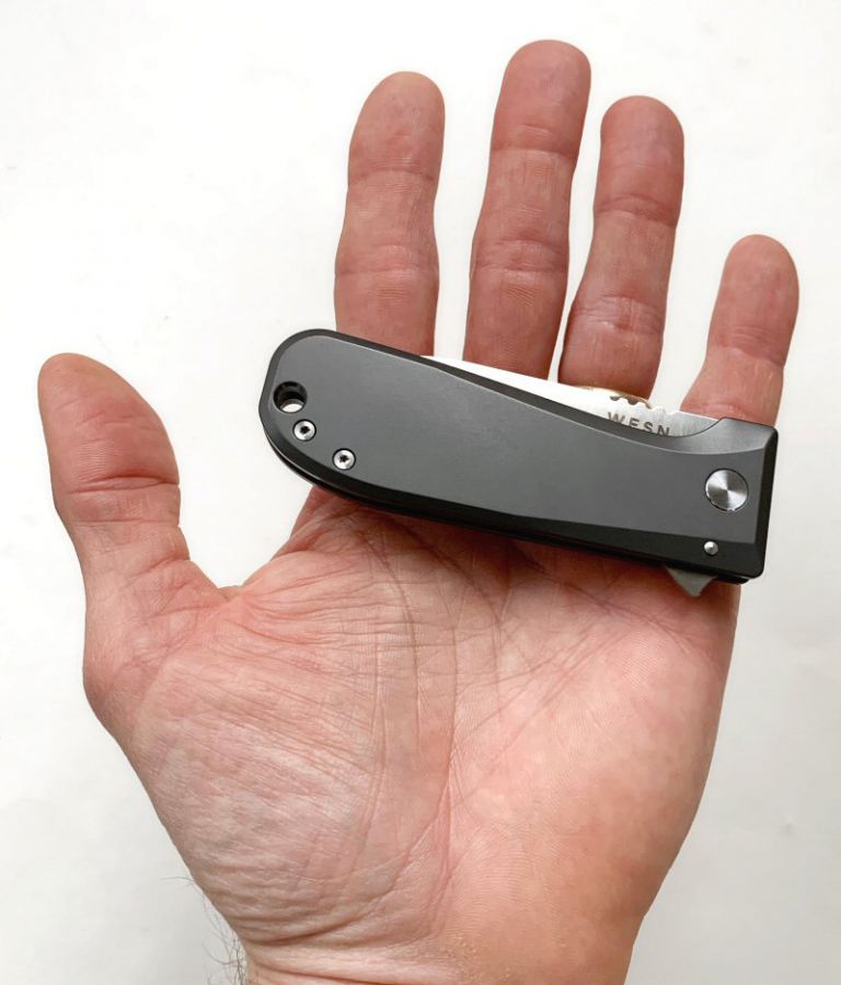 WESN Allman Titanium knife review - The Gadgeteer