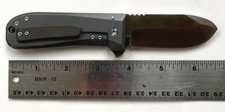 WESN Allman Titanium knife review - The Gadgeteer