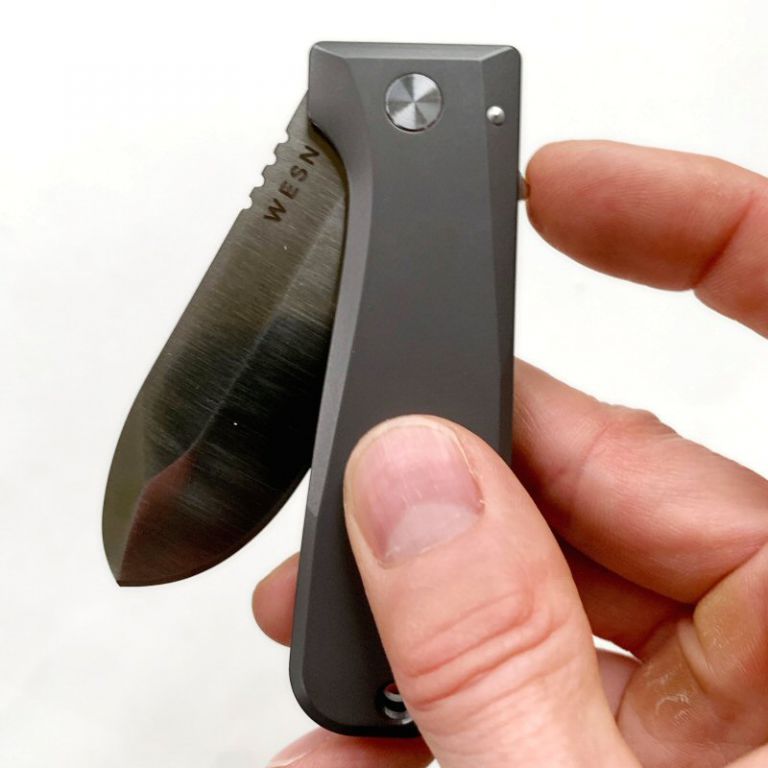 WESN Allman Titanium knife review - The Gadgeteer