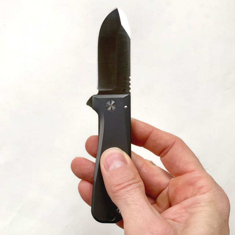 WESN Allman Titanium knife review - The Gadgeteer