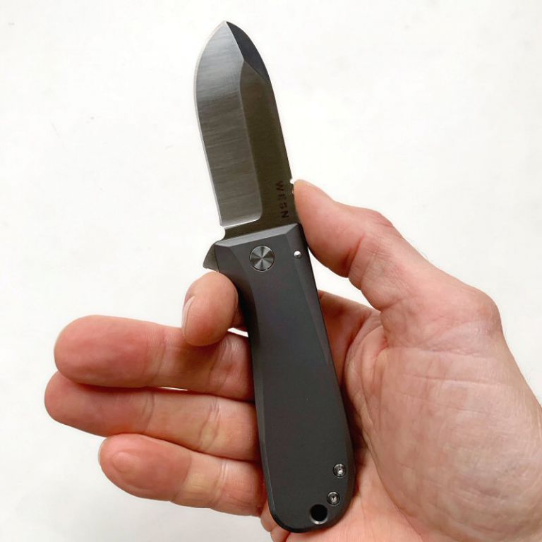 WESN Allman Titanium knife review - The Gadgeteer
