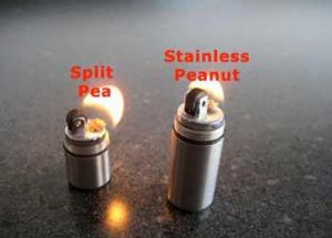 CountyComm's Stainless Steel Split Pea lighter is perfect for your EDC ...