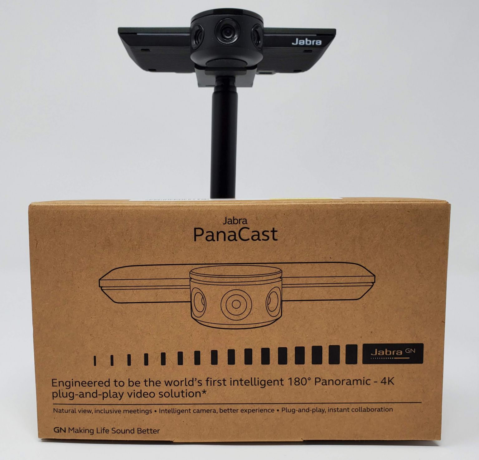 Jabra PanaCast panoramic 4K video camera review - The Gadgeteer