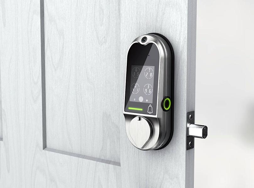 Lockly's new Vision smart lock lets you see who's at your front door ...