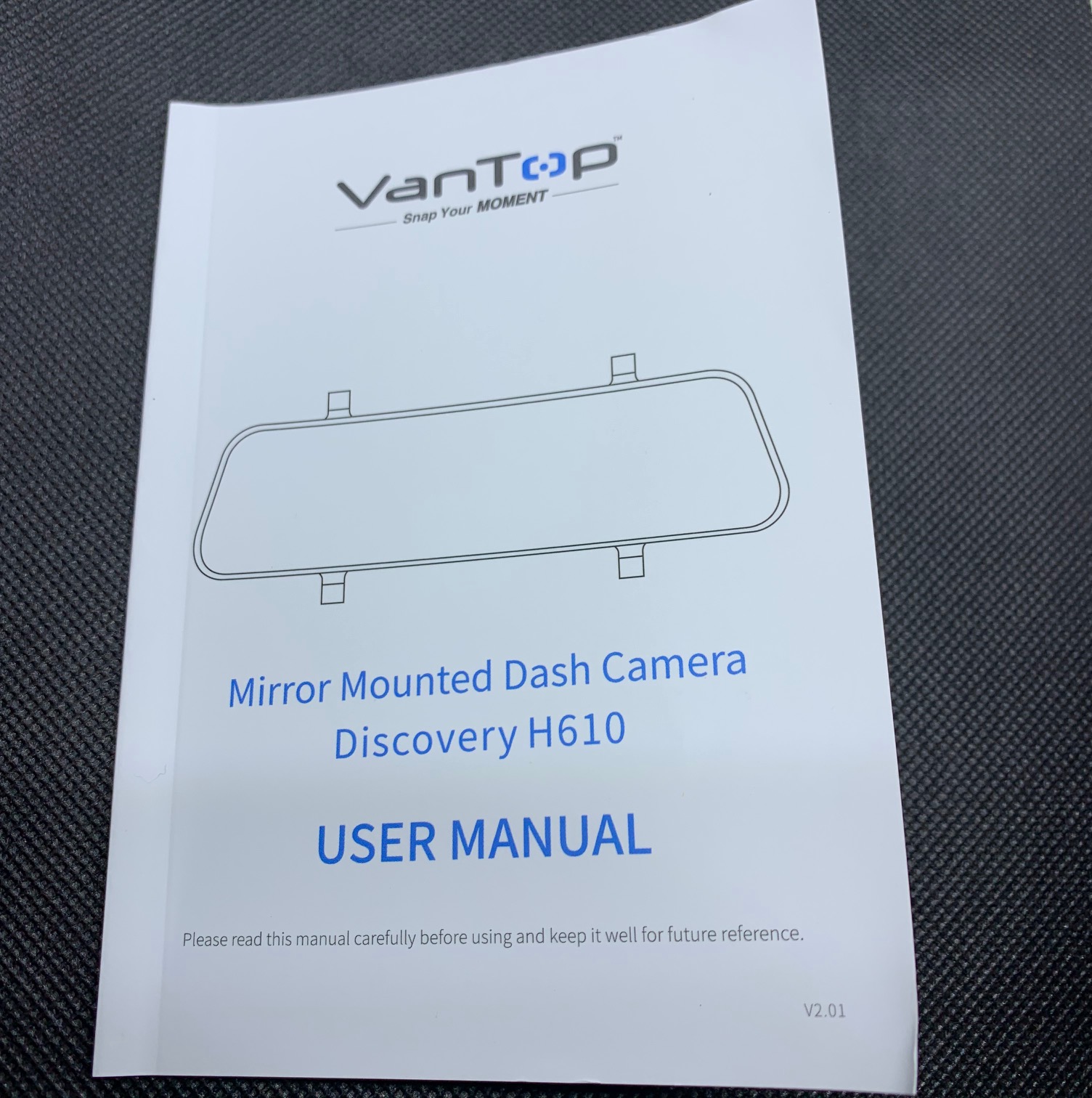 VanTop H610 10-inch 2.5k mirror dash camera review - The Gadgeteer