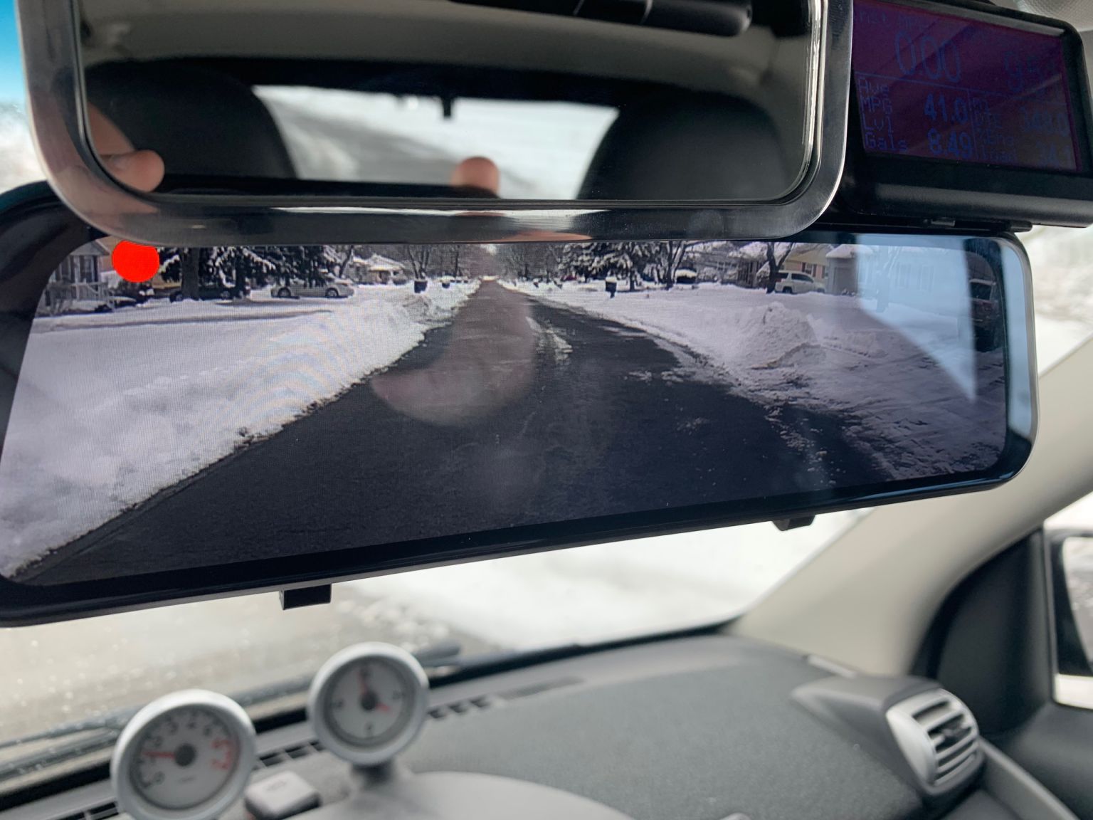 VanTop H610 10-inch 2.5k mirror dash camera review - The Gadgeteer