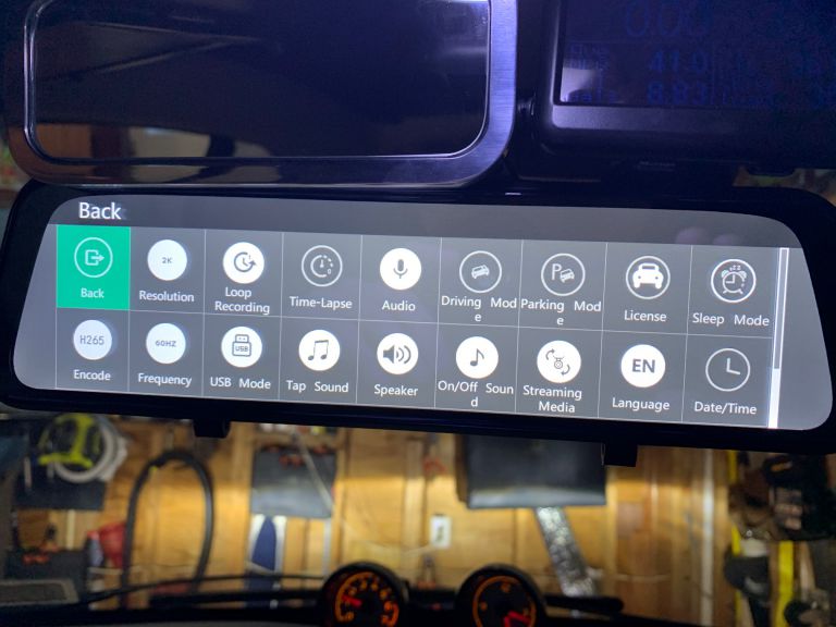 VanTop H610 10-inch 2.5k mirror dash camera review - The Gadgeteer