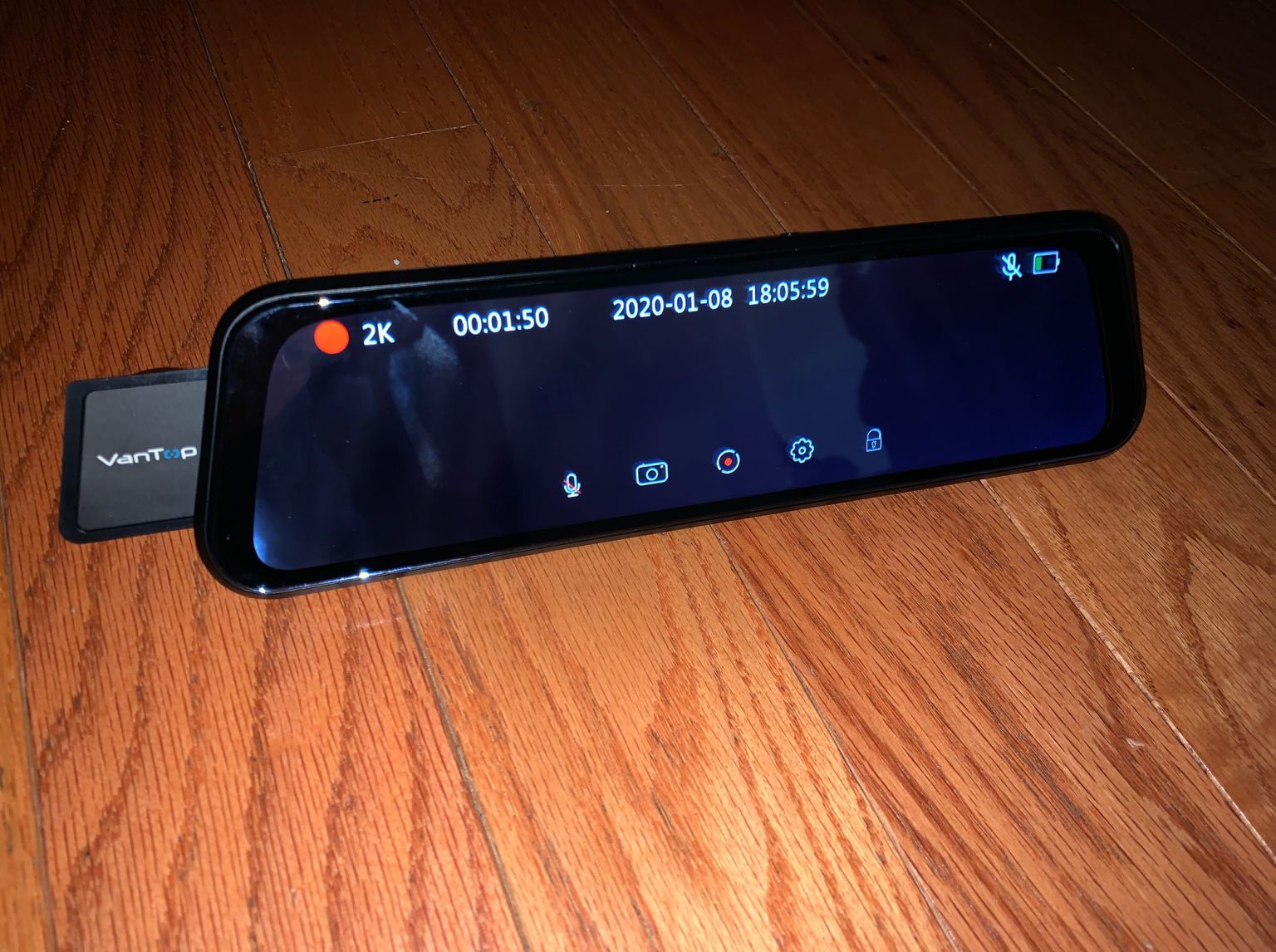 VanTop H610 10-inch 2.5k mirror dash camera review - The Gadgeteer