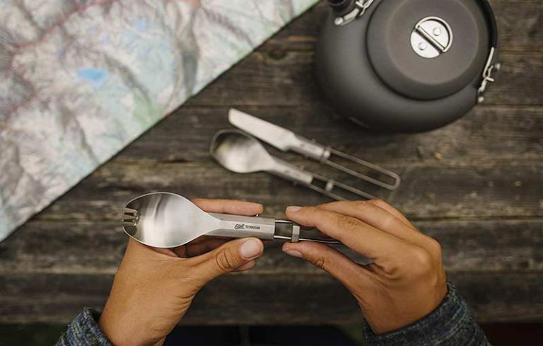 These folding titanium utensils will make your spork wielding friends ...